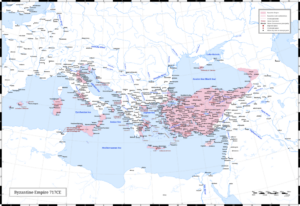 The Byzantine Empire in maps : a turbulent history. - Byzantine World