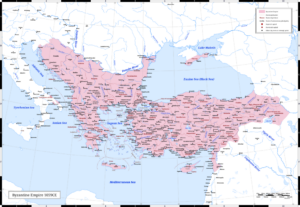 The Byzantine Empire in maps : a turbulent history. - Byzantine World