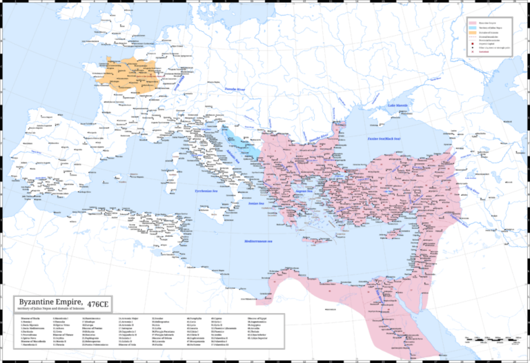 History of the Byzantine Empire: A Complete Timeline (330–1453 ...